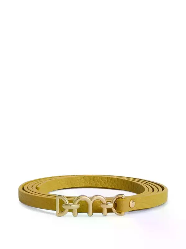 Momoni Farrel Logo-plaque Leather Belt