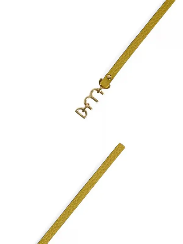 Momoni Farrel Logo-plaque Leather Belt
