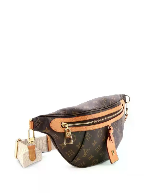LOUIS VUITTON High Rise Bum Bag Monogram Canvas Belt Bag
