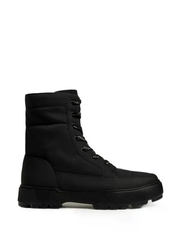 12 STOREEZ Padded Lace-up Boots