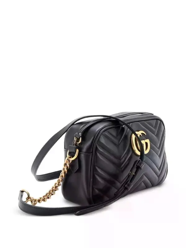 Gucci Gg Marmont Shoulder Bag Matelasse Leather Small Crossbody Bag