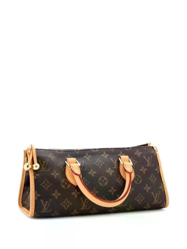 LOUIS VUITTON Popincourt Handle Bag Monogram Canvas Satchel - Brown