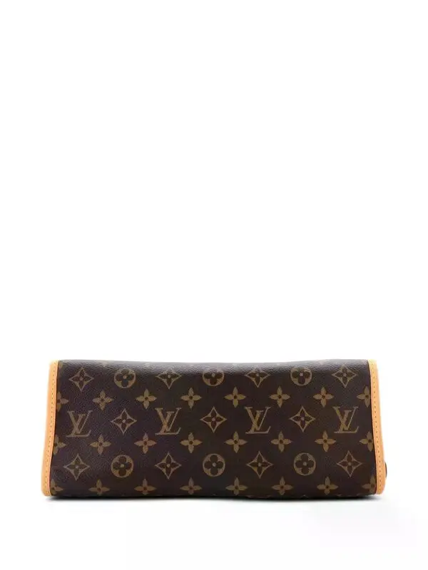 LOUIS VUITTON Popincourt Handle Bag Monogram Canvas Satchel - Brown