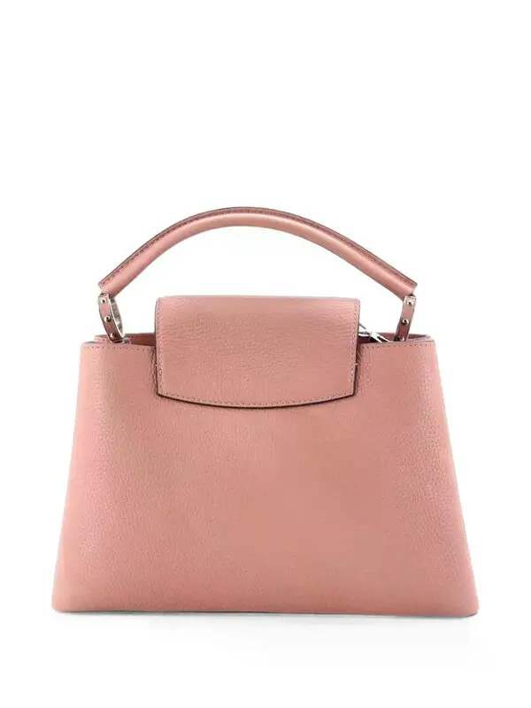 LOUIS VUITTON Capucines Bag Leather Pm Satchel