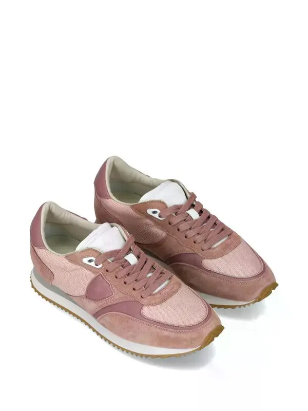 Philippe Model Low Leather Sneakers - Pink