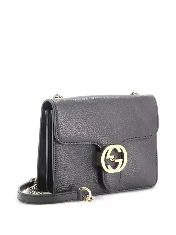 Gucci Interlocking Leather Small Shoulder Bag