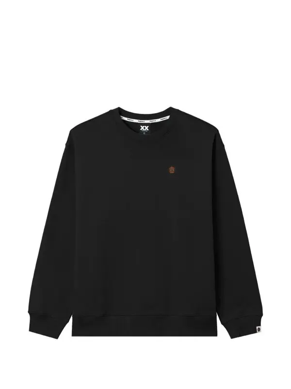 FINGERCROXX Logo-patch Crew-neck Sweatshirt