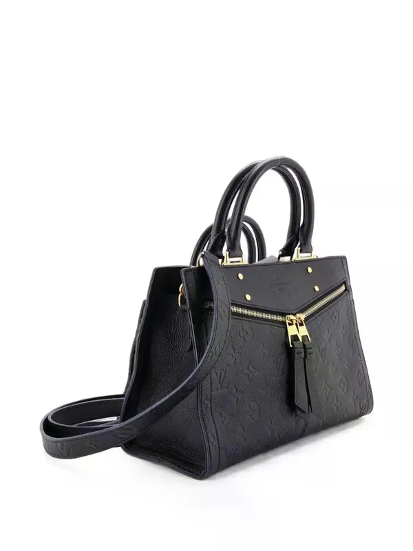 LOUIS VUITTON Sully Monogram Empreinte Leather Pm Tote Bag - Black