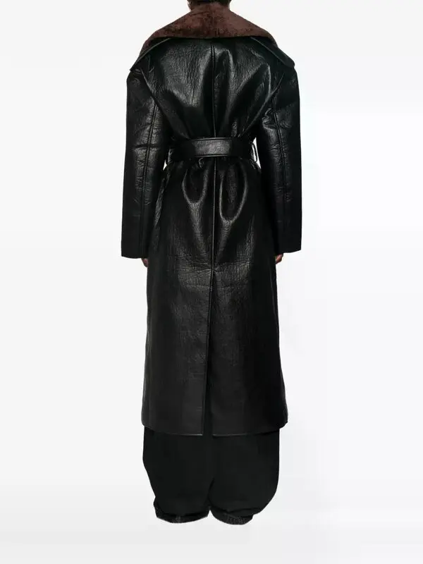 THE FRANKIE SHOP Edra Removable-collar Trench Coat