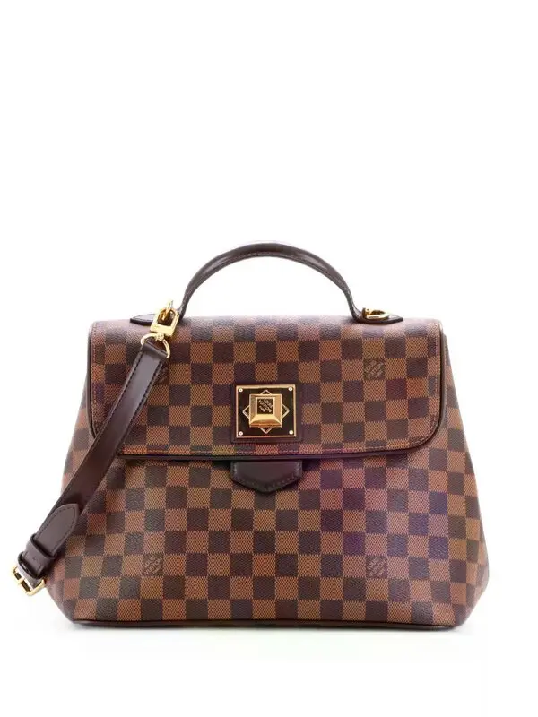 LOUIS VUITTON Bergamo Handbag Damier Mm Satchel - Brown