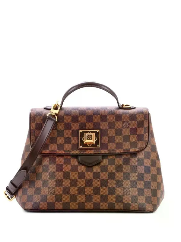 LOUIS VUITTON Bergamo Handbag Damier Mm Satchel - Brown