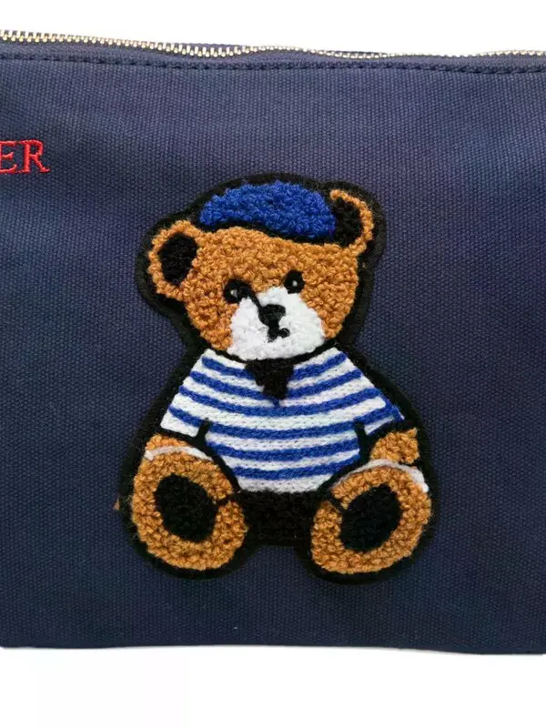 SECRET PON-PON Saint Tropez Teddy-patch Clutch Bag