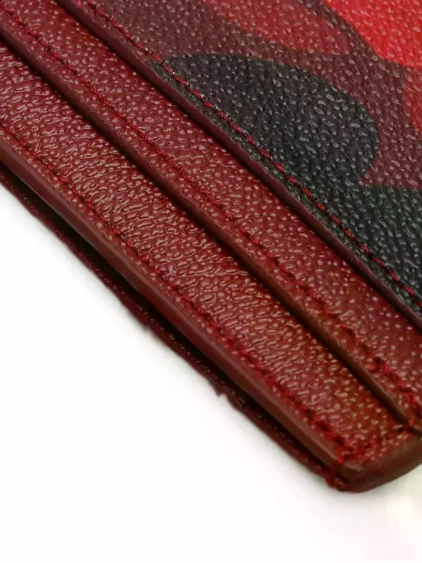AAPE BY *A BATHING APE Camouflage-print Card Holder