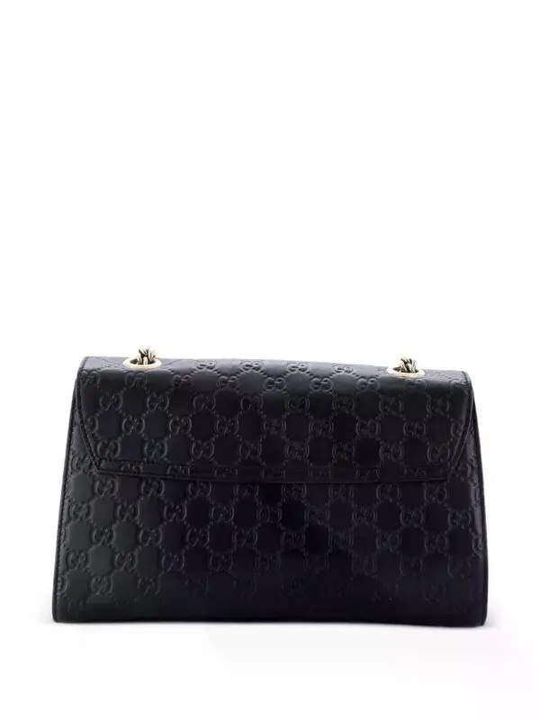 Gucci Emily Chain Flap Bag Guccissima Leather Medium Shoulder Bag