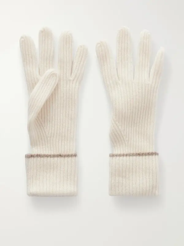 Arch4 New Julian Cashmere Gloves - Neutrals