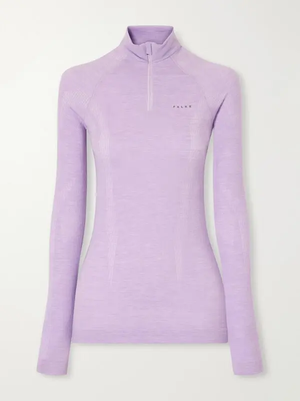 Falke Stretch Wool-blend Base Layer