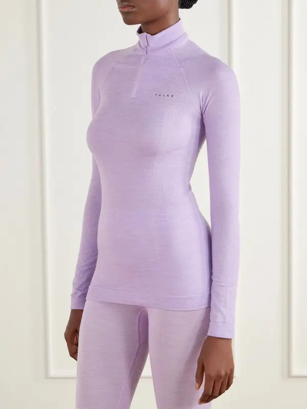 Falke Stretch Wool-blend Base Layer