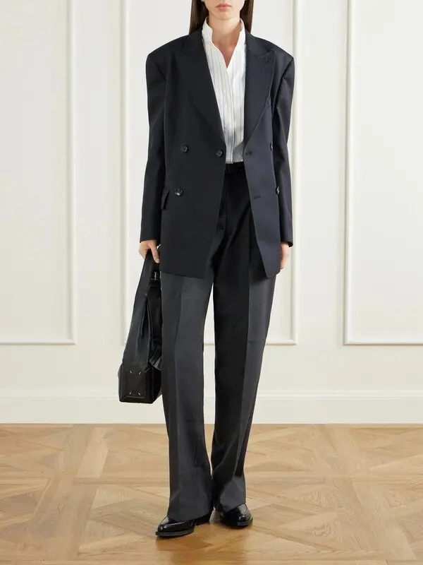 MFPEN New Taper Virgin Wool Straight-leg Pants