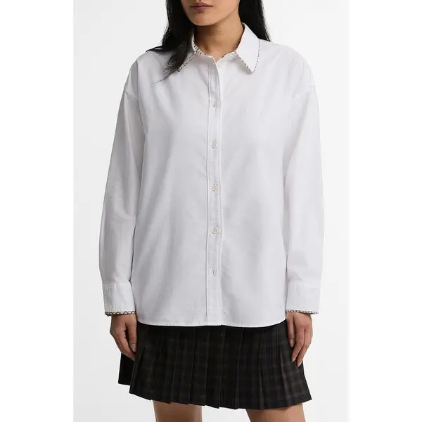 Barbour Alverstone Cotton Shirt - White