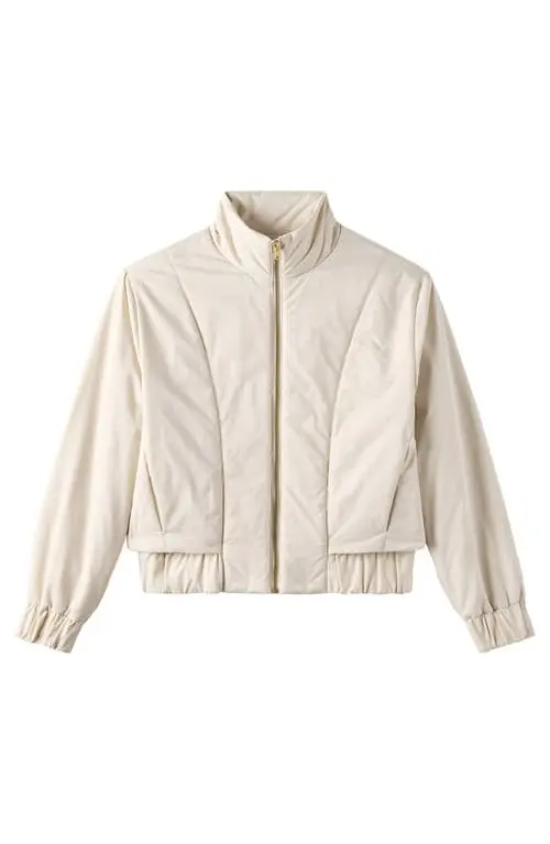 RHONE Forte Bomber Jacket - Sand Stone