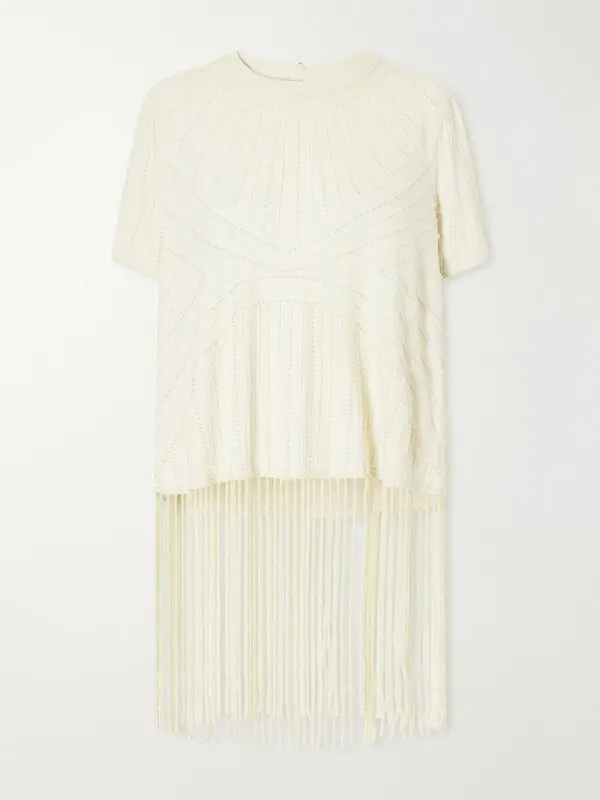 Sea Carlotta Embellished Cotton Blouse - Neutrals