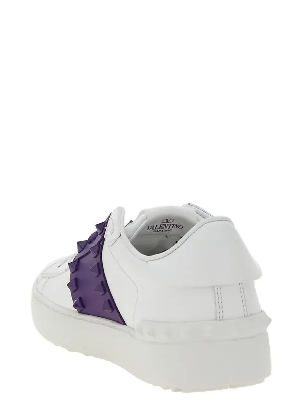Valentino Garavani Rockstud Untitled' Sneakers - Purple