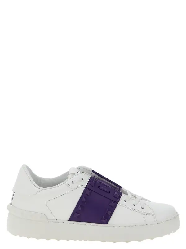 Valentino Garavani Rockstud Untitled' Sneakers - Purple