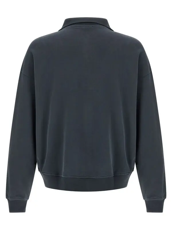Brunello Cucinelli Smooth' Sweatshirt - Blue