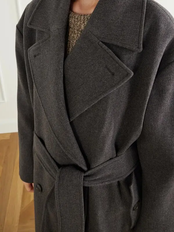 MFPEN Auditor Belted Recycled Wool Coat