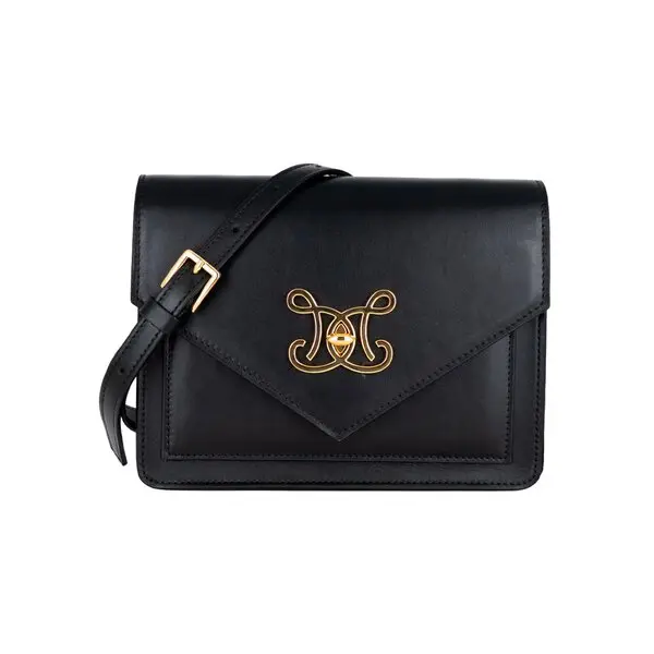 DE MARQUET Envelope Calfskin Onyx