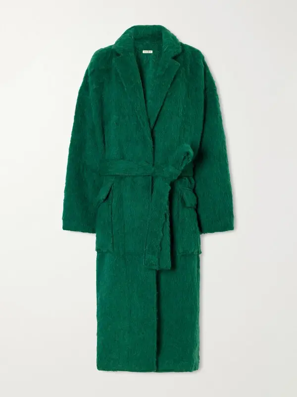 MARRAKSHI LIFE The Blanket Brushed Woven Coat