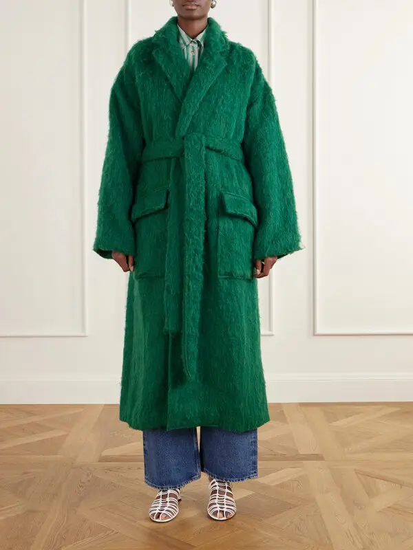 MARRAKSHI LIFE The Blanket Brushed Woven Coat