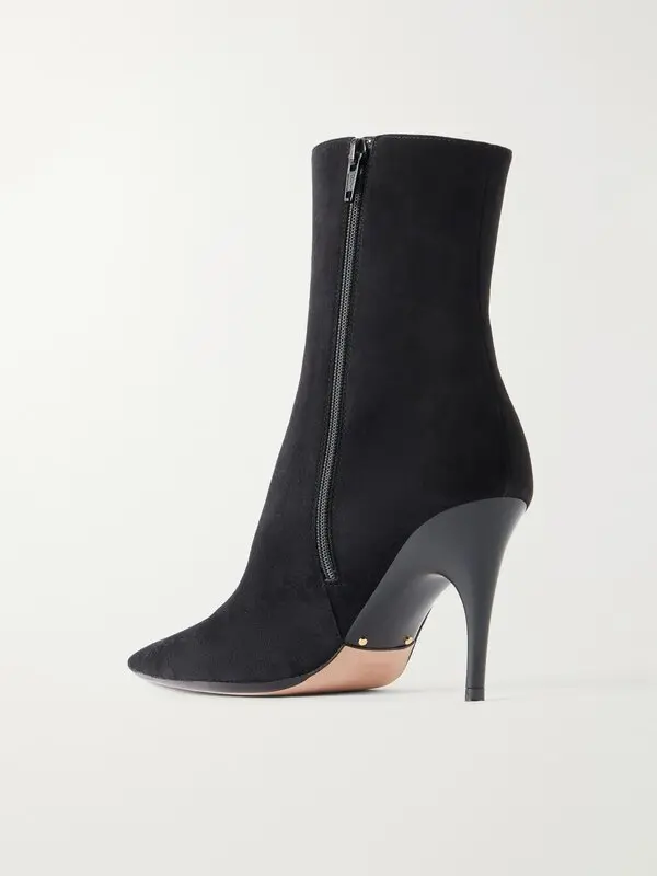 Balenciaga Duchesse 90 Suede Ankle Boots