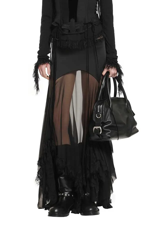 ANN DEMEULEMEESTER Aina Midi Skirt