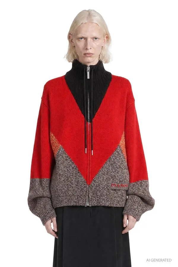 Marni M Wool Cashmere Jacket