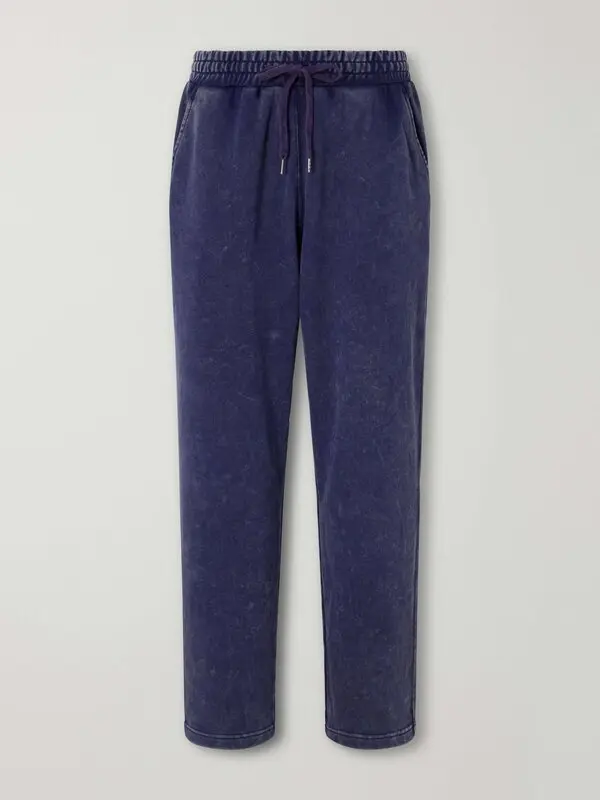 FRIZMWORKS Tapered Cotton-blend Jersey Sweatpants