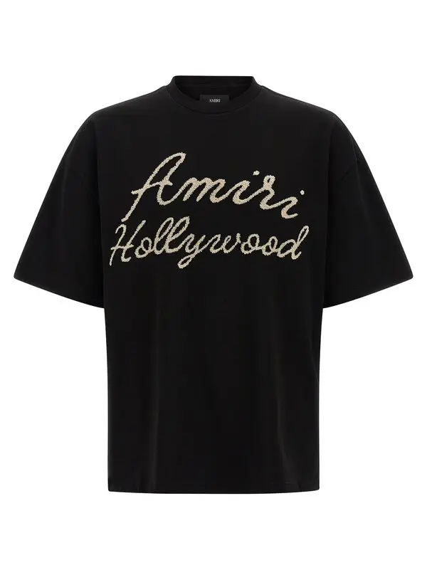 Amiri Hollywood' T-shirt - Black