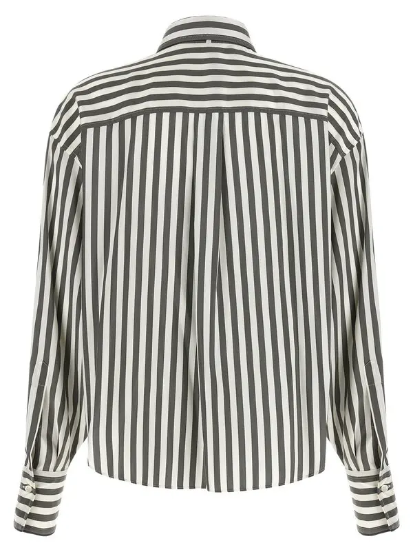 Brunello Cucinelli Shirt With Scarf