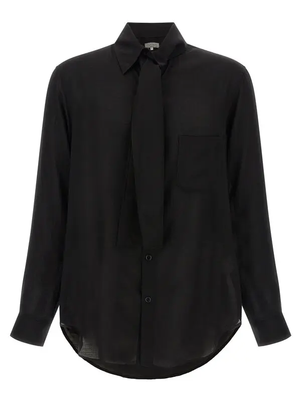 Yohji Yamamoto Stole Collar Shirt