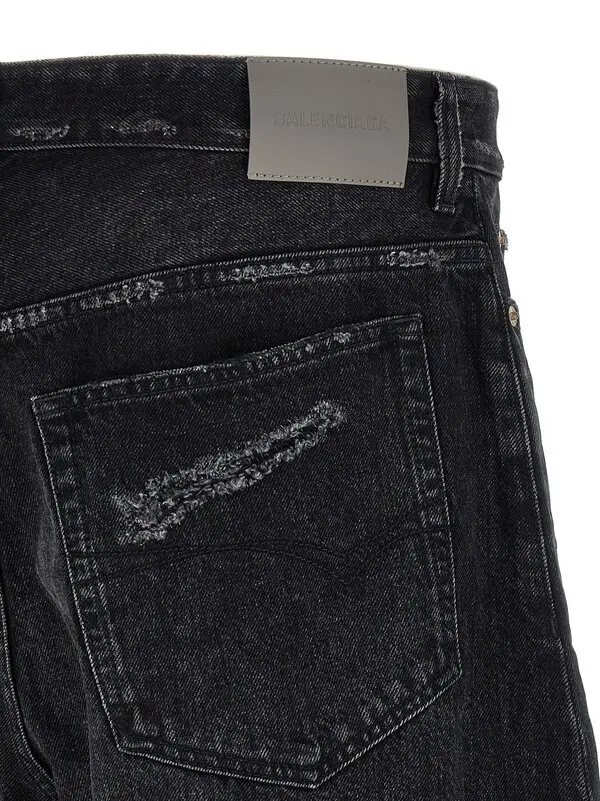 Balenciaga Incurvati' Jeans - Black