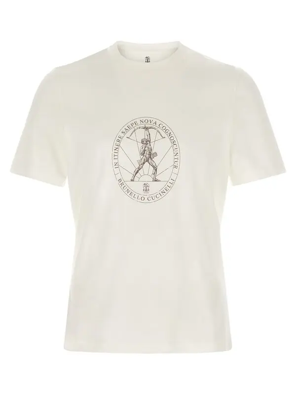 Brunello Cucinelli Printed T-shirt