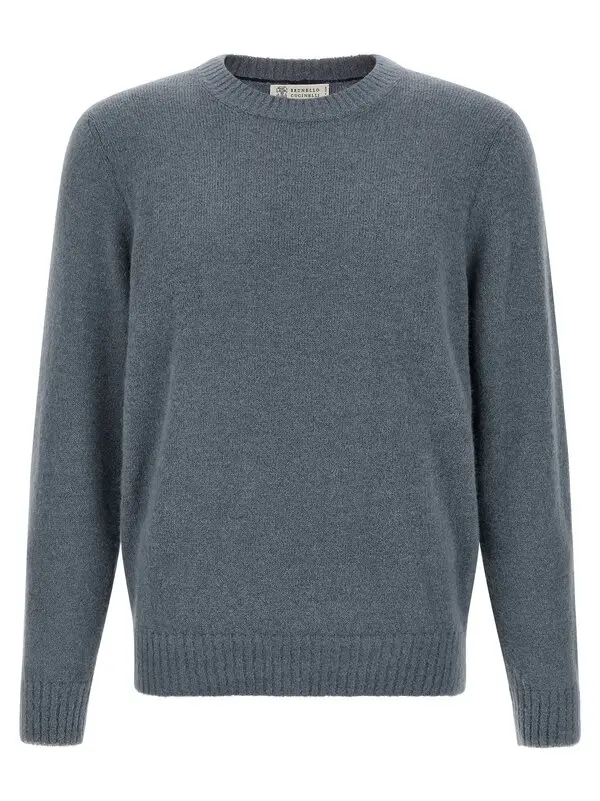 Brunello Cucinelli Crew-neck Sweater - Blue