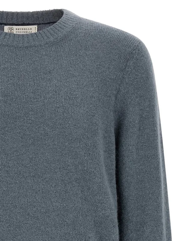 Brunello Cucinelli Crew-neck Sweater - Blue