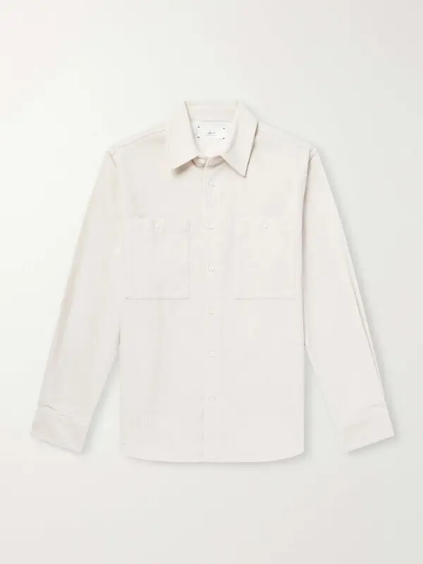 Mr P. Cotton And Cashmere-blend Corduroy Shirt