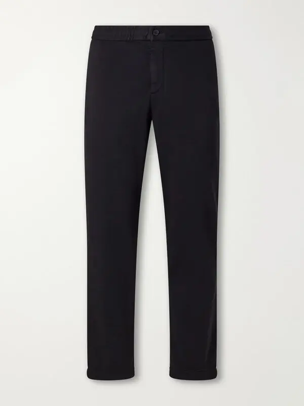 Mr P. Tapered Cotton-blend Jersey Drawstring Sweatpants