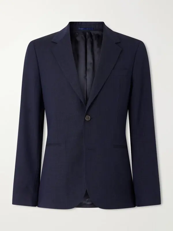 Mr P. Wool, Silk And Linen-blend Suit Jacket