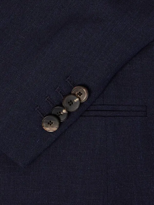 Mr P. Wool, Silk And Linen-blend Suit Jacket