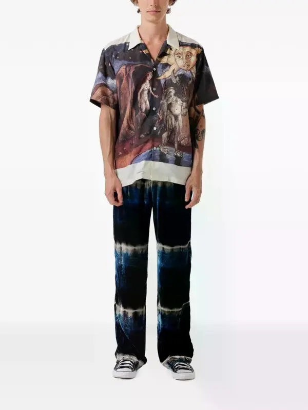 ENDLESS JOY Minotaurmachia Border Short-sleeve Shirt