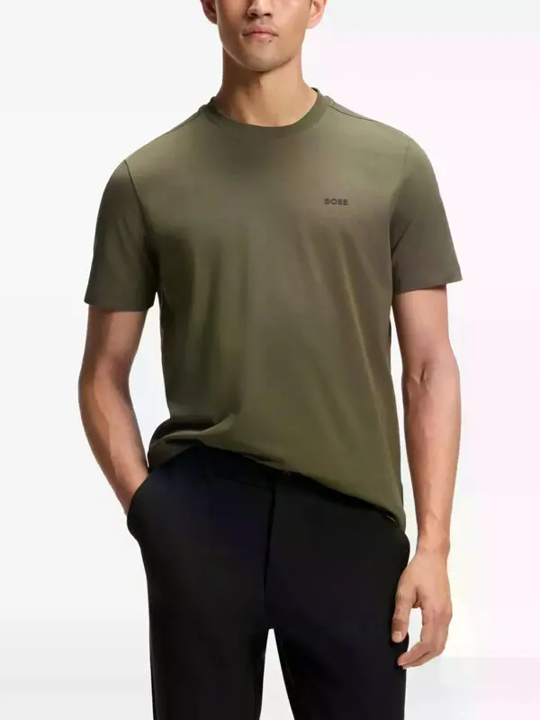 BOSS Logo-print T-shirt - Green