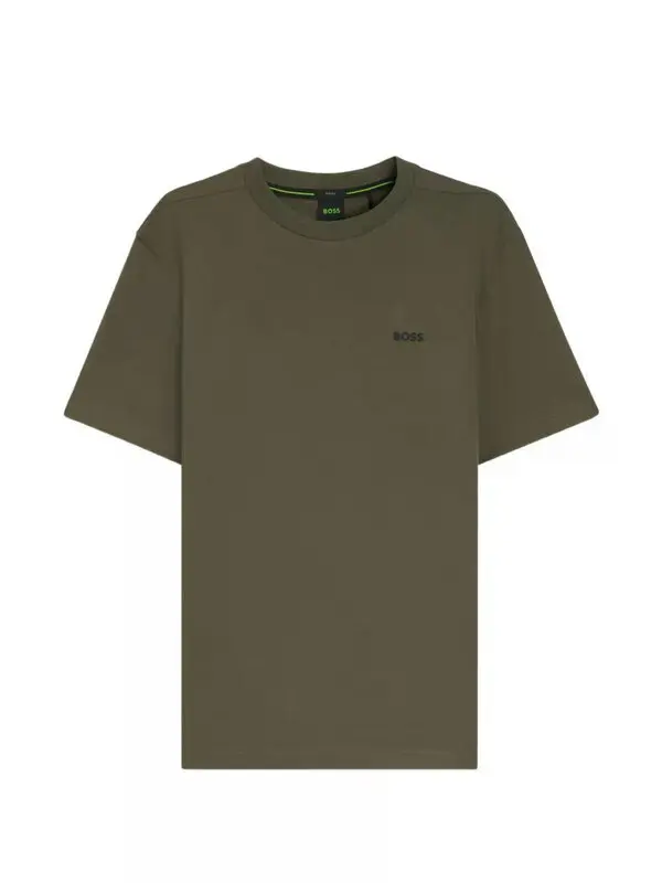 BOSS Stretch-cotton T-shirt With Logo Detail